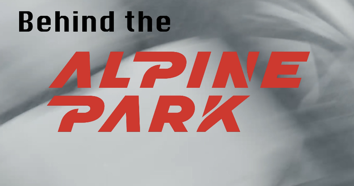 Behind the Alpine Park