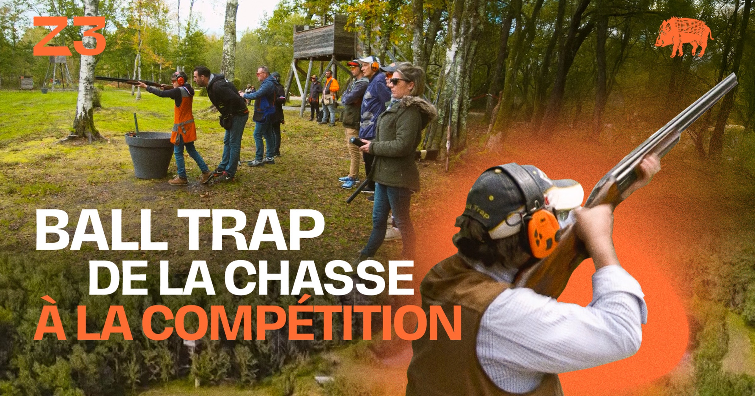 Ball trap de la chasse à la compétition