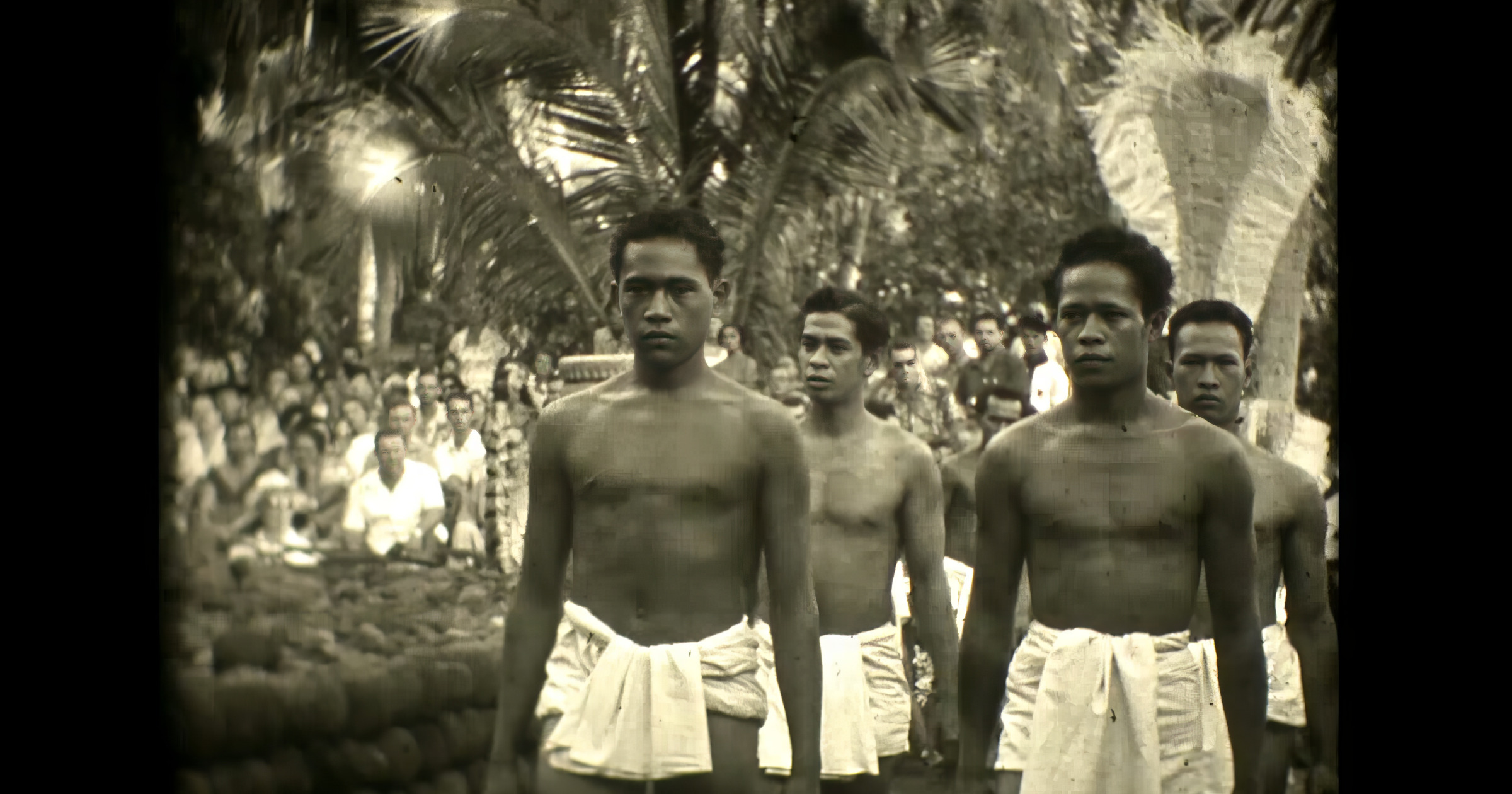 Les films d'Emile Tchen - Marae Arahurahu en 1954